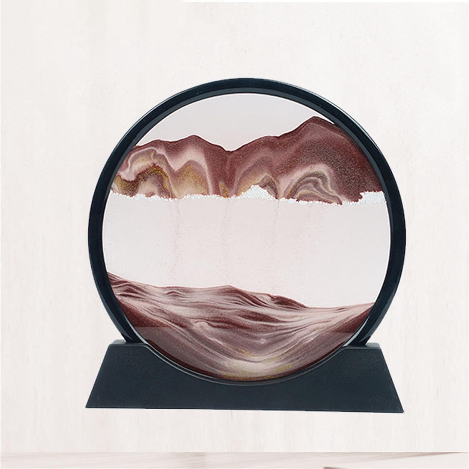 3D Deep Sea Sandscape Moving Sand Art Liquid Motion Hourglass Style ...
