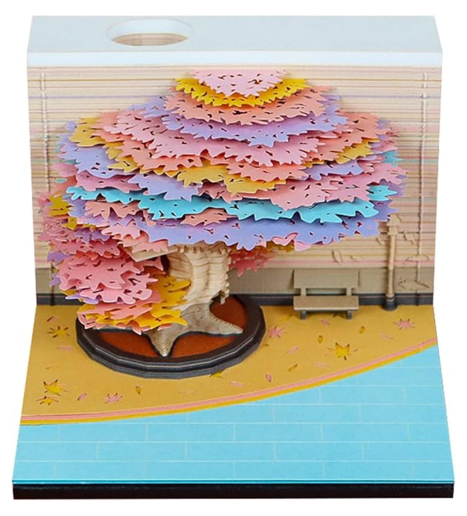 3D Desk Calendar 2026, 3D Art Calendar Memo Pad Creative Time Piece ...