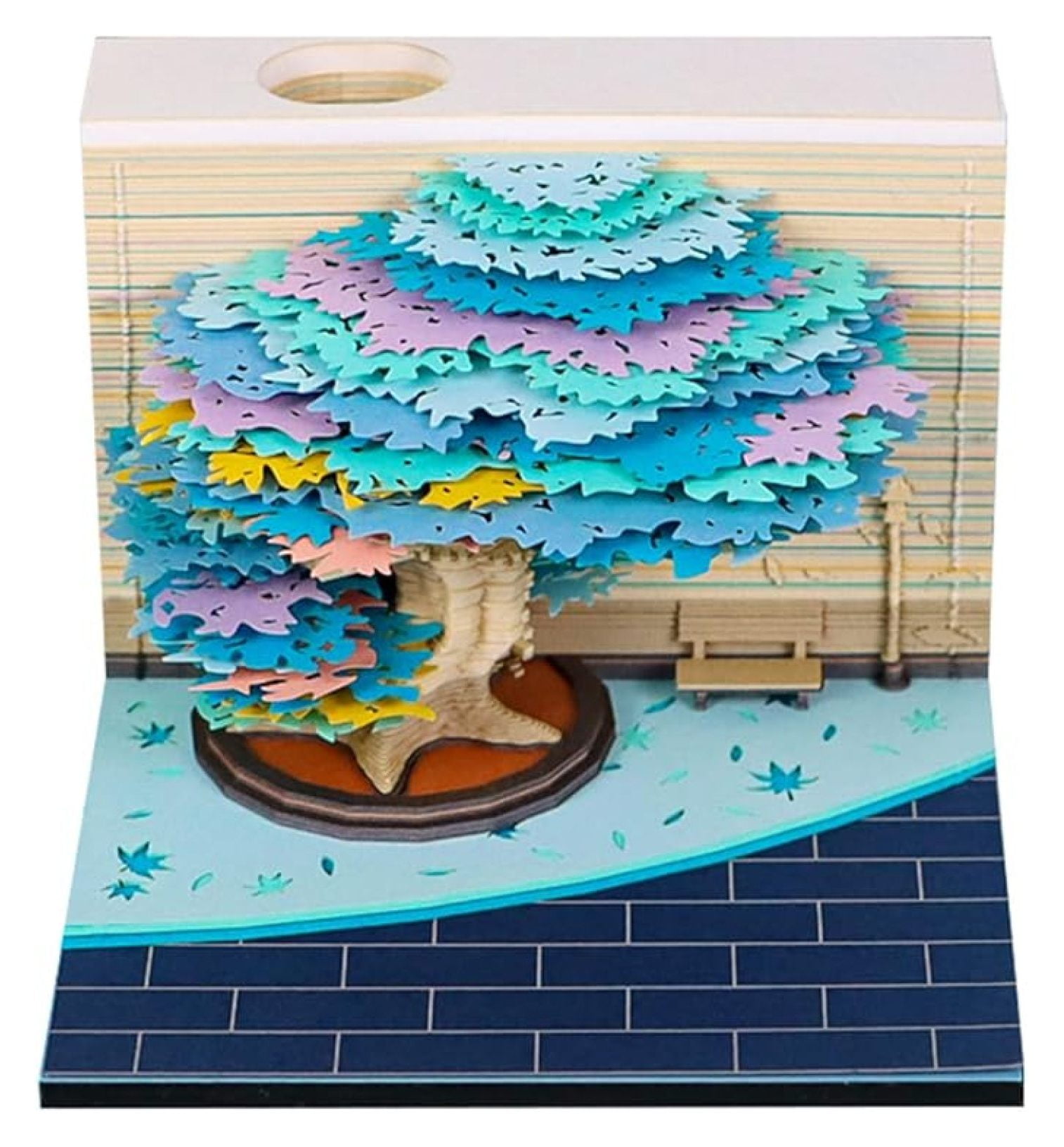 3D Desk Calendar 2026, 3D Art Calendar Memo Pad Creative Time Piece ...
