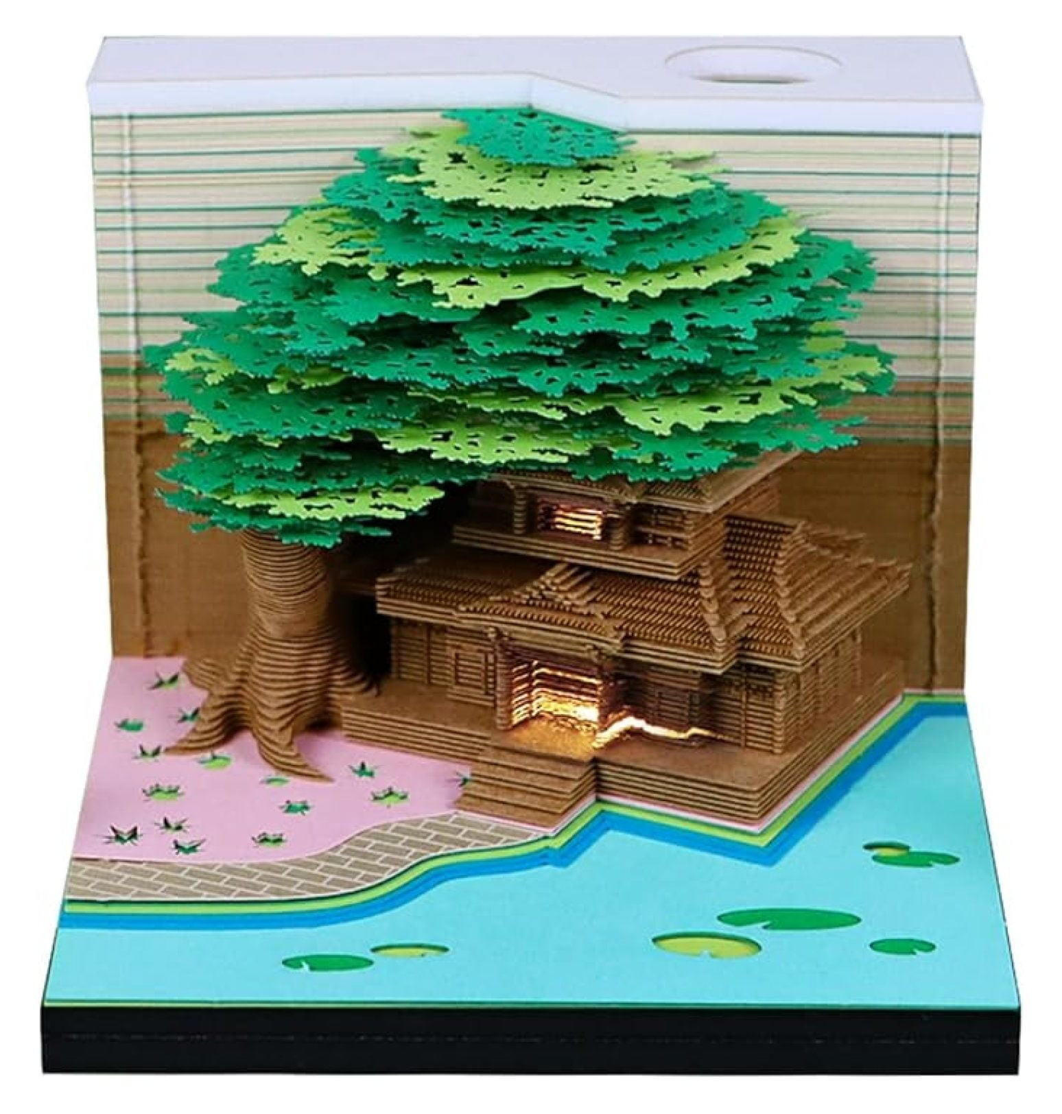 3D Desk Calendar 2026, 3D Art Calendar Memo Pad Creative Time Piece ...