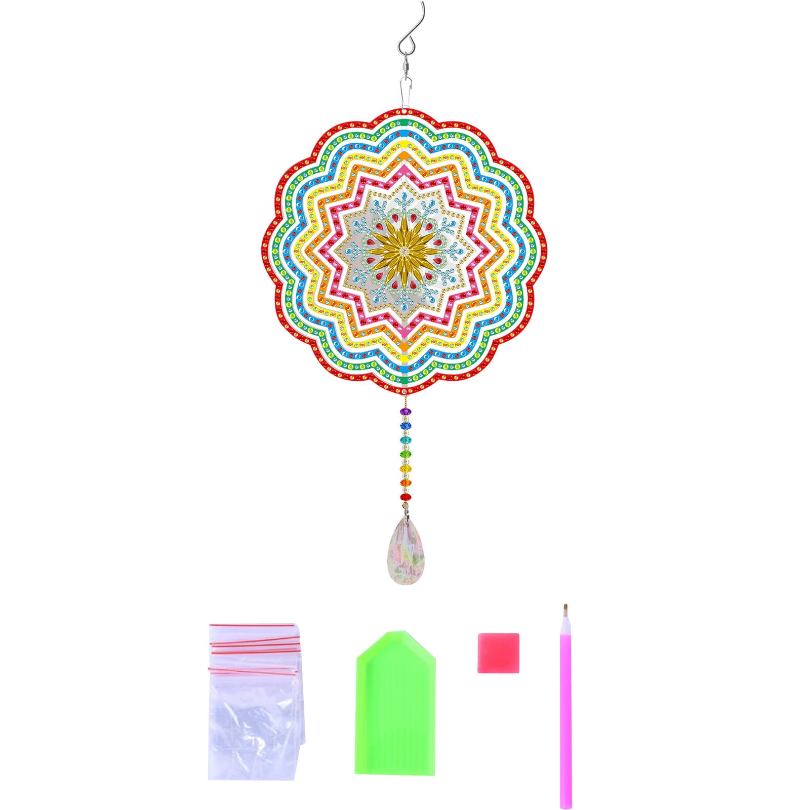 3D Diamonds Painting Wind Chime Diamond Art Suncatcher Kits Diamonds ...