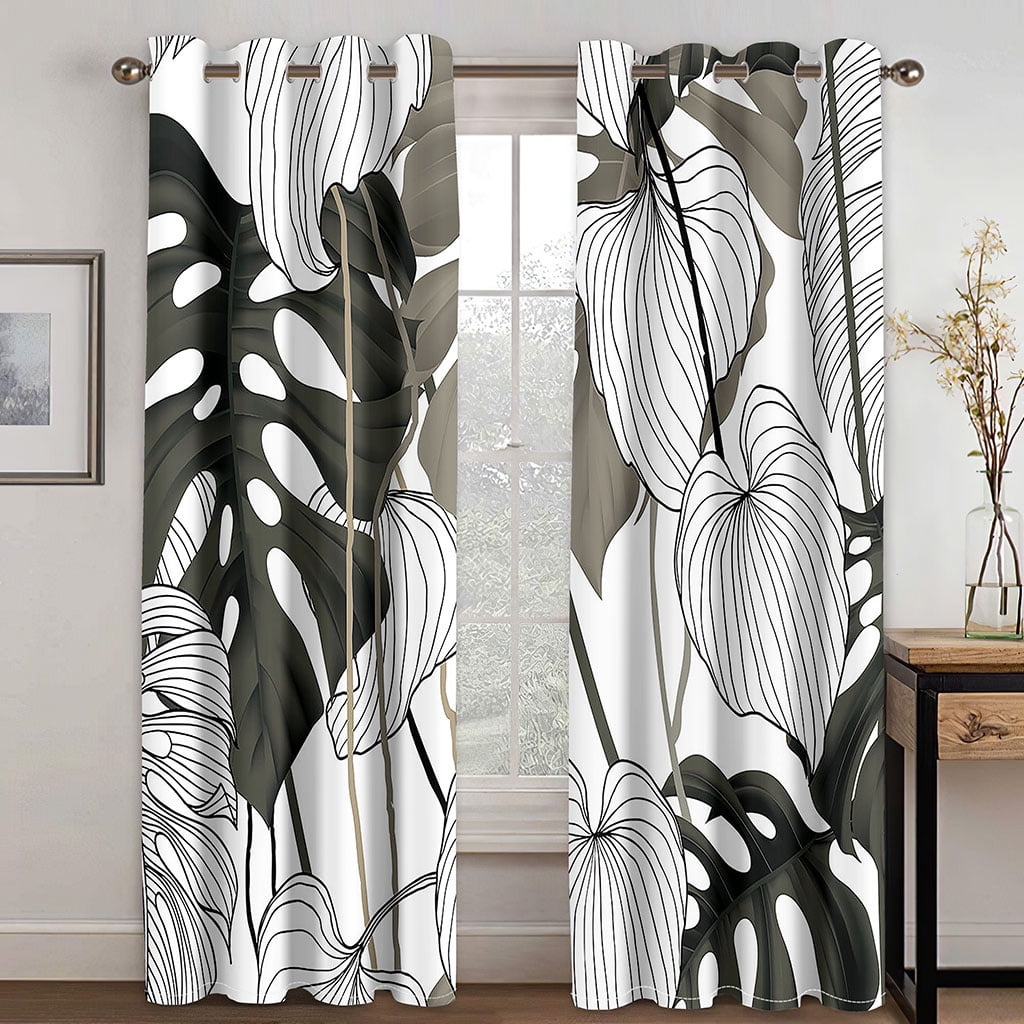 3D Digital Printing Minimalist Style Gold Texture Sunshade Curtains ...