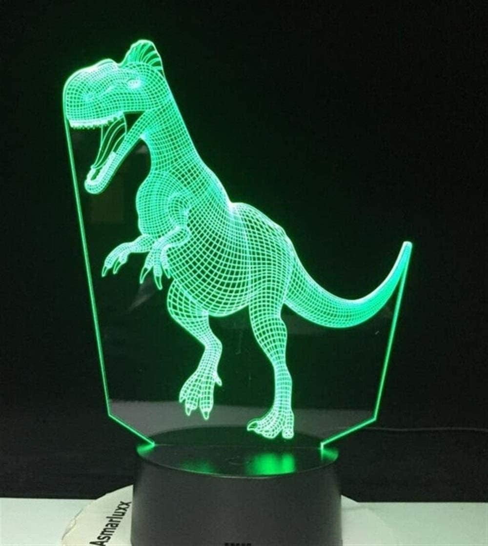 3D Dinosaur Night Light Lamp Toys, Dinosaur Lights Lamps for Boys Room ...