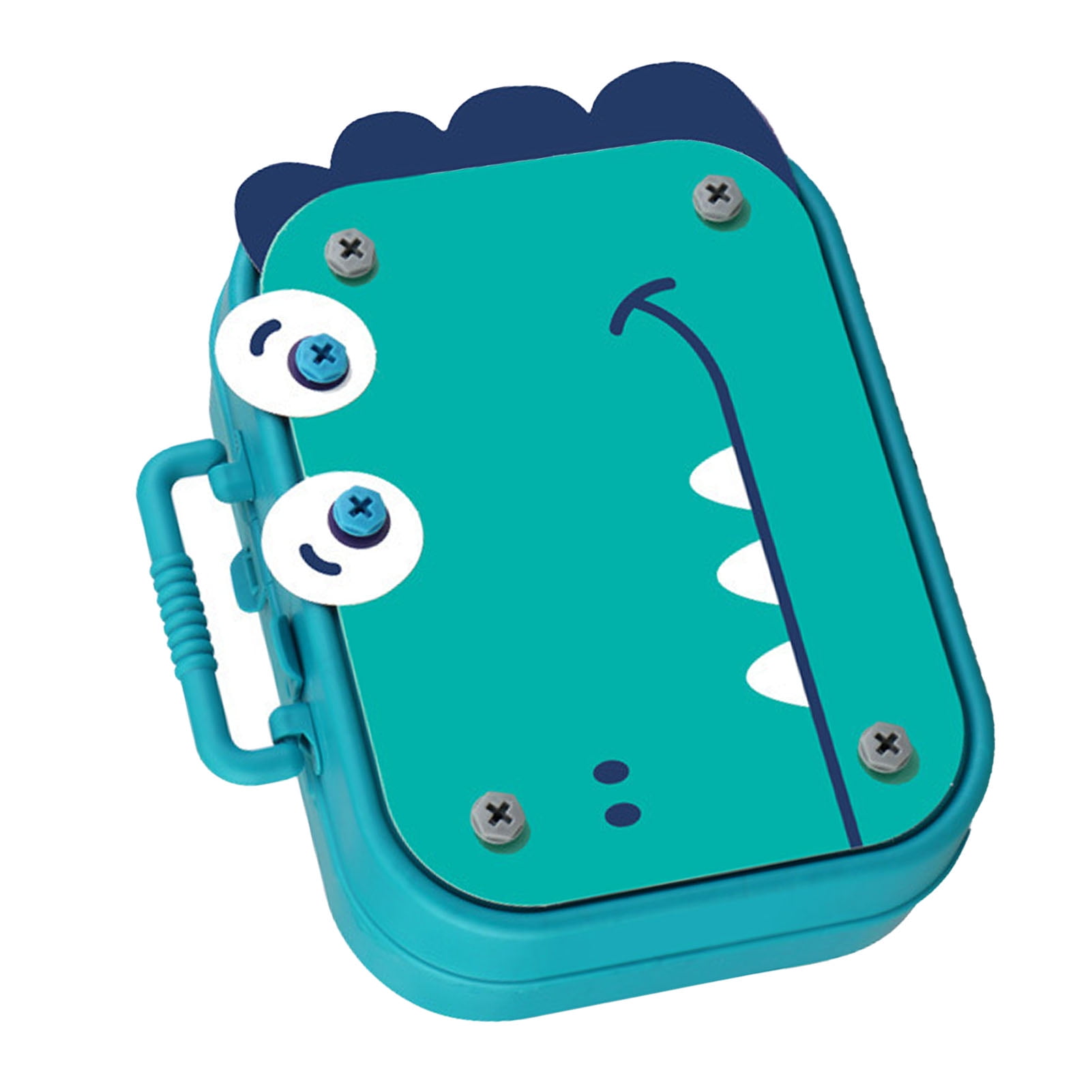 3D Dinosaur Puzzle Drill Tool Box Educational DIY Plug in Game Drill ...