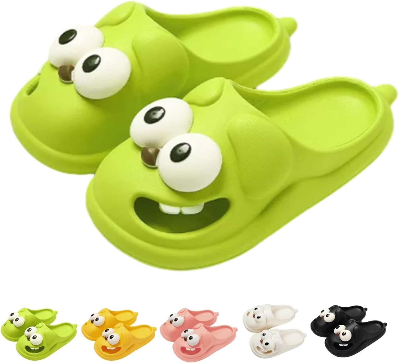 3D Dog Slippers for Couples, Solemate Kissing Slippers, Non-Slip Indoor ...