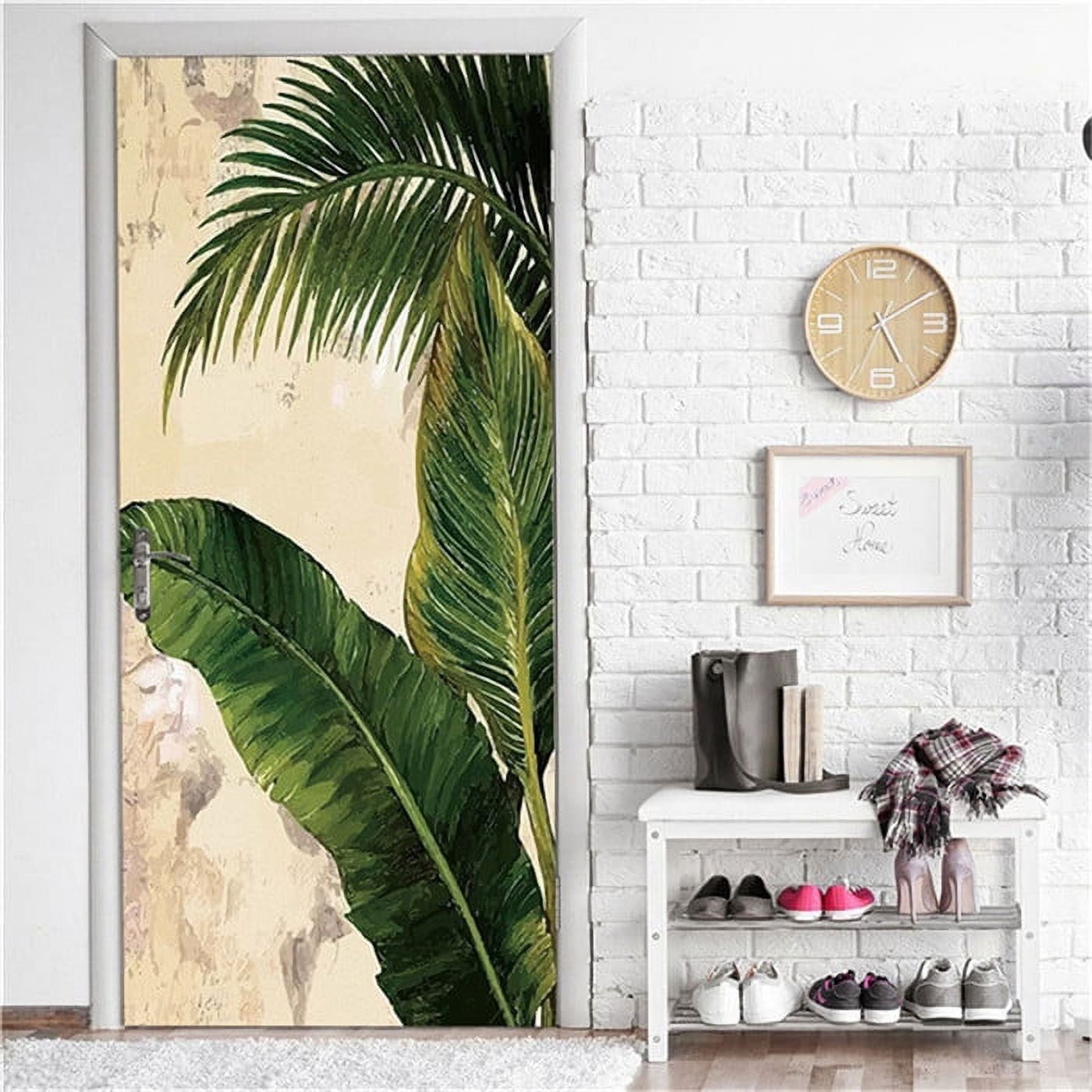 3D Door Sticker Nature Beach Mural Wallpaper for Doors Home Decoration ...