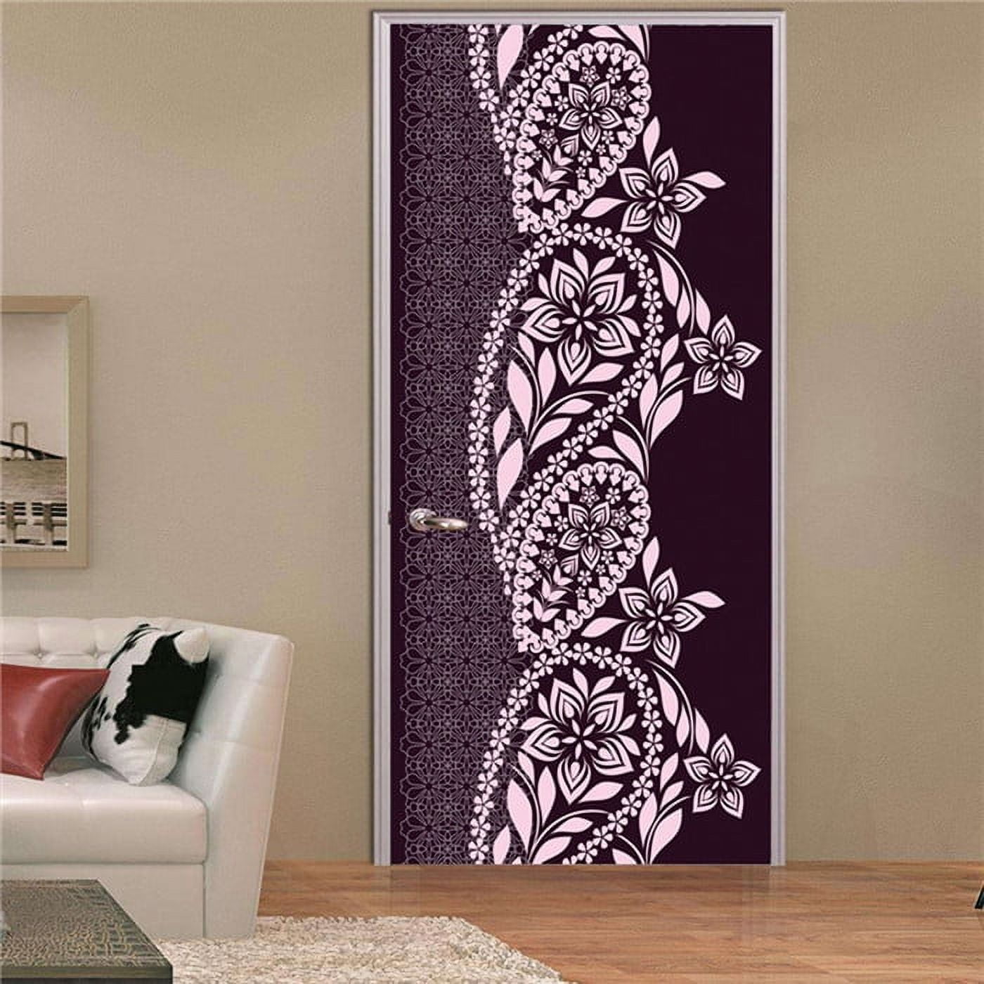 3D Door Sticker PVC DIY deursticker Peel and Stick Wallpaper for Doors ...