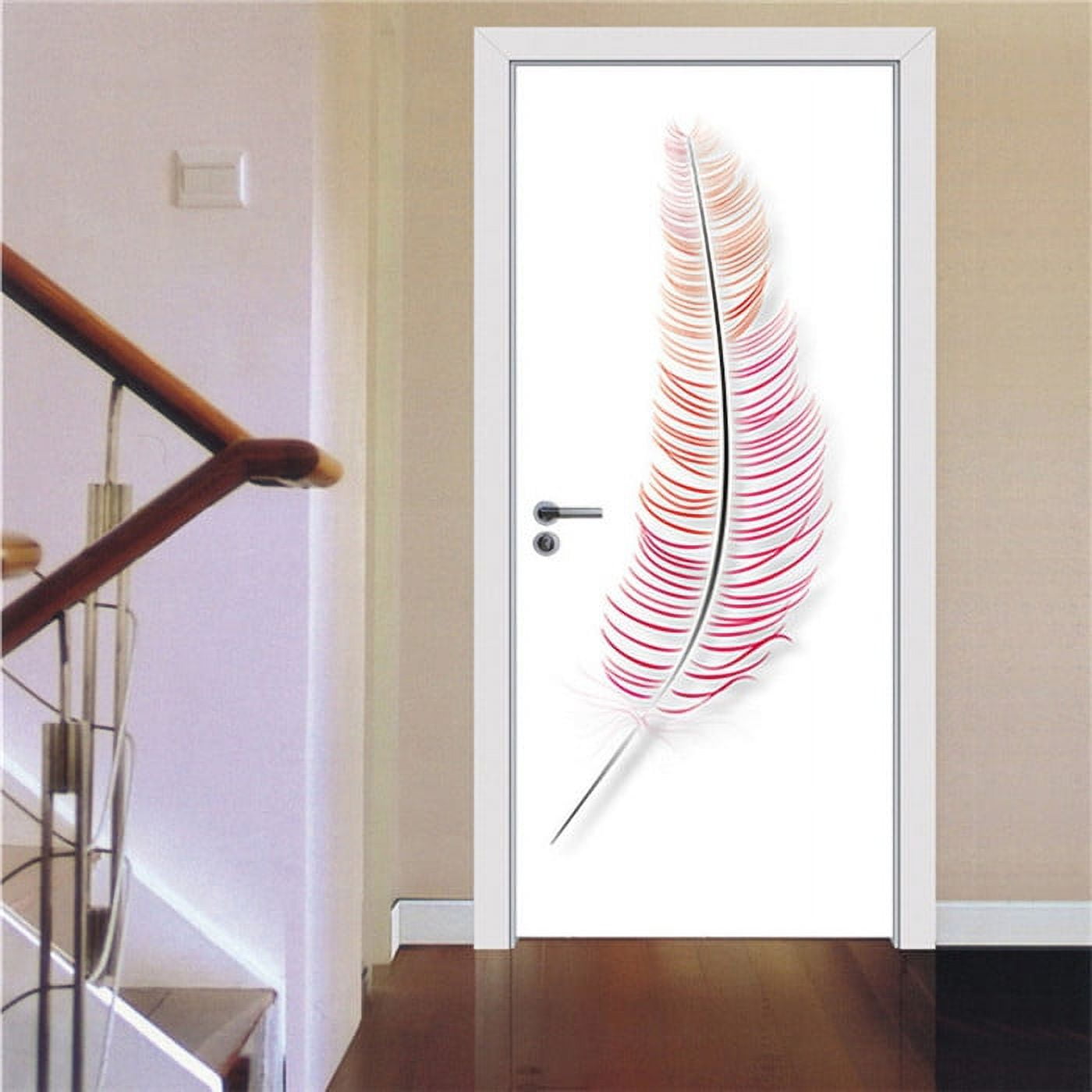 3D Door Sticker PVC DIY deursticker Peel and Stick Wallpaper for Doors ...