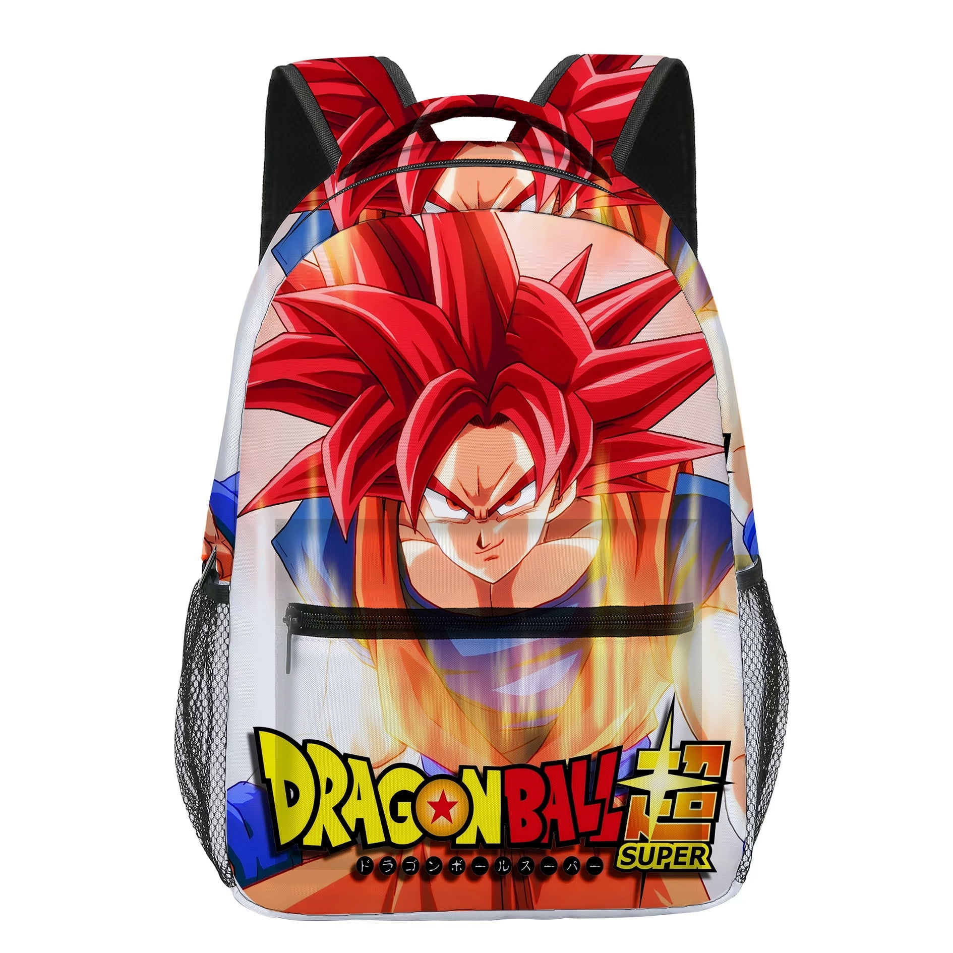 3D Double-Sided Dragon Ball Anime Backpack - Cartoon Schoolbag ...