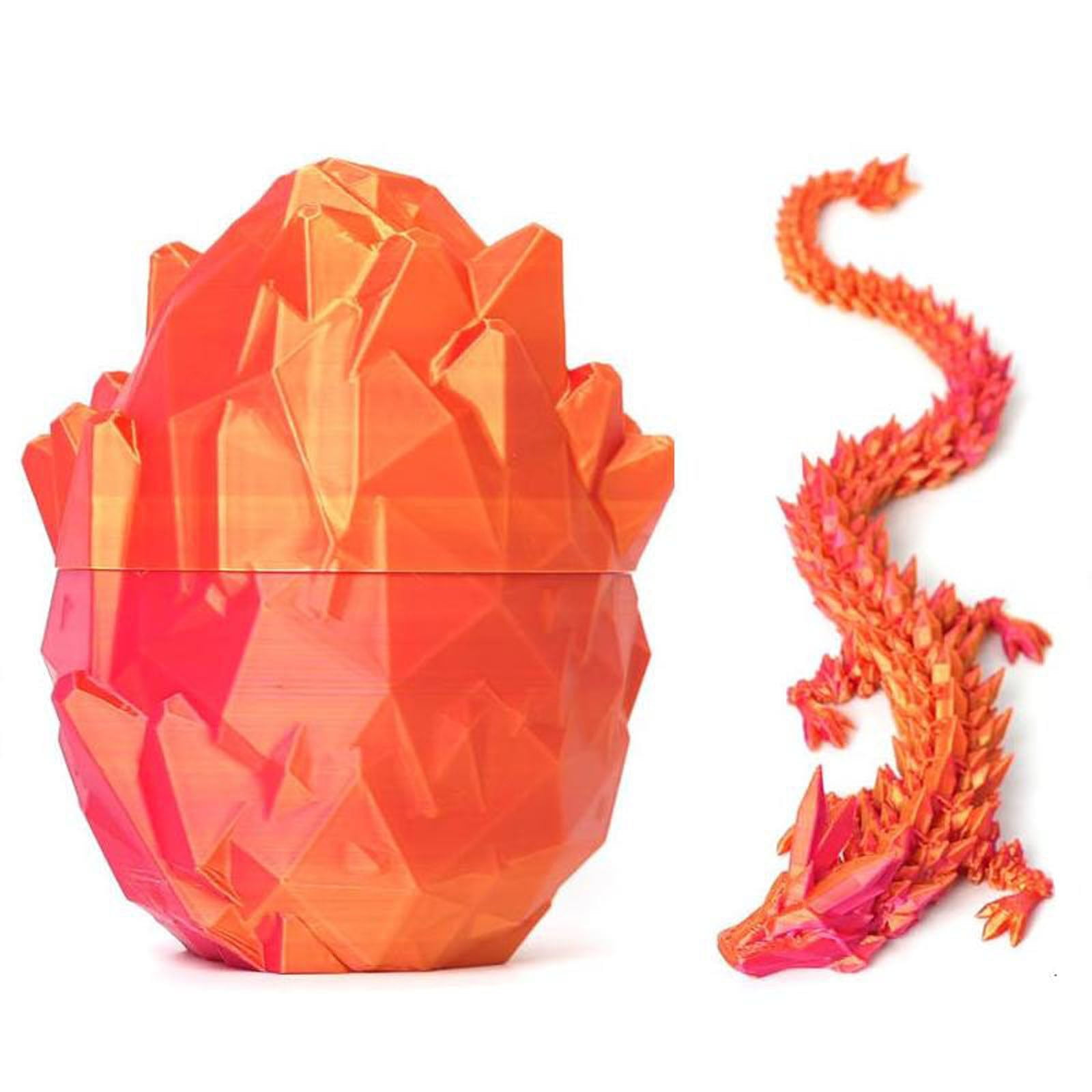 3D Dragon Eggs with Dragon Inside, 3D Printed Dragon Egg, 3D Printed ...