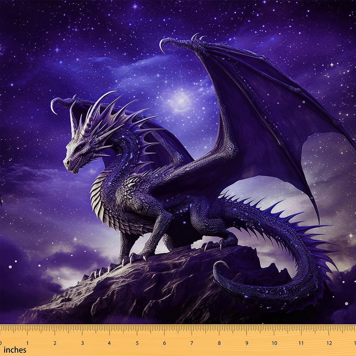 3D Dragon Fabric By The Yard,Fantasy Dragon Upholstery Fabric,Western ...