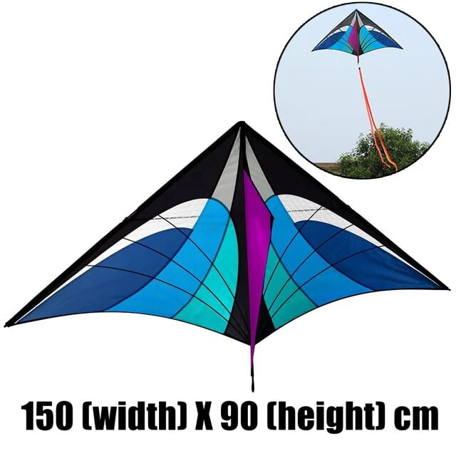 3D Dragon100M Kite Single Line With Tail Outdoor Sports Fun Toy Family ...