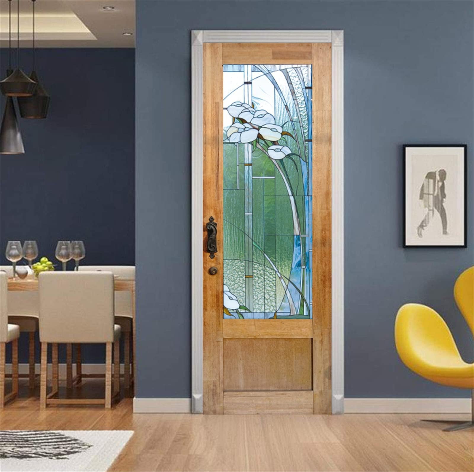 3D Drawbridge Door Stickers Peel and Stick Removable Door Wallpaper ...