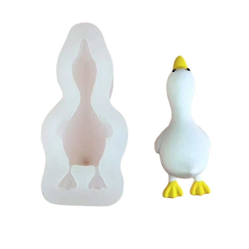 3D Duck Candle Crafting Mold Silicone Mould for Unique Handmade Crafts ...