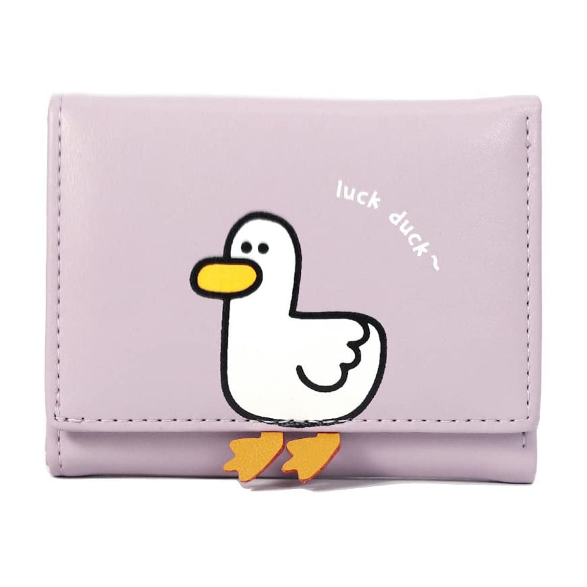 3D Duck Wallet, Mini Folding Purse, Holder ID Window Purse, Multi Slot ...