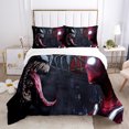 3D Duvet Cover Set 3pcs Soft Comfortable Bedding Set Lightweight Quilt ...