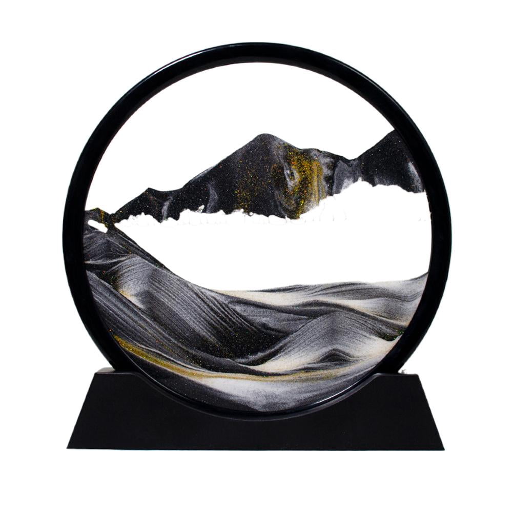 3D Dynamic Sand Art Liquid Motion, 3D Deep Sea Sandscape Picture Decor ...