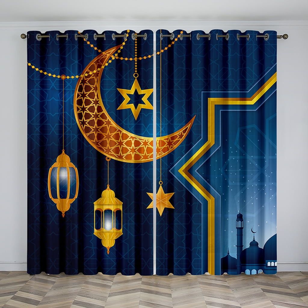 3D Eid Mubarak Ramadan Lslamic Muslim Supplies KareemArt 2Pieces Free ...