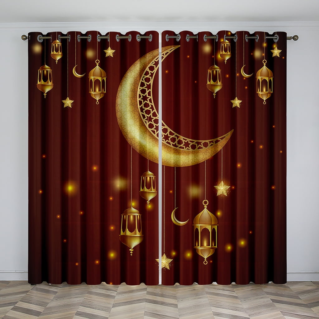 3D Eid Mubarak Ramadan Lslamic Muslim Supplies KareemArt 2Pieces Free ...