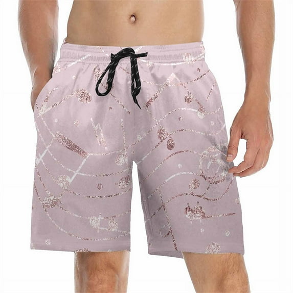 3D Electric Guitar Musical Note Printed Shorts Pants for Men Clothing ...