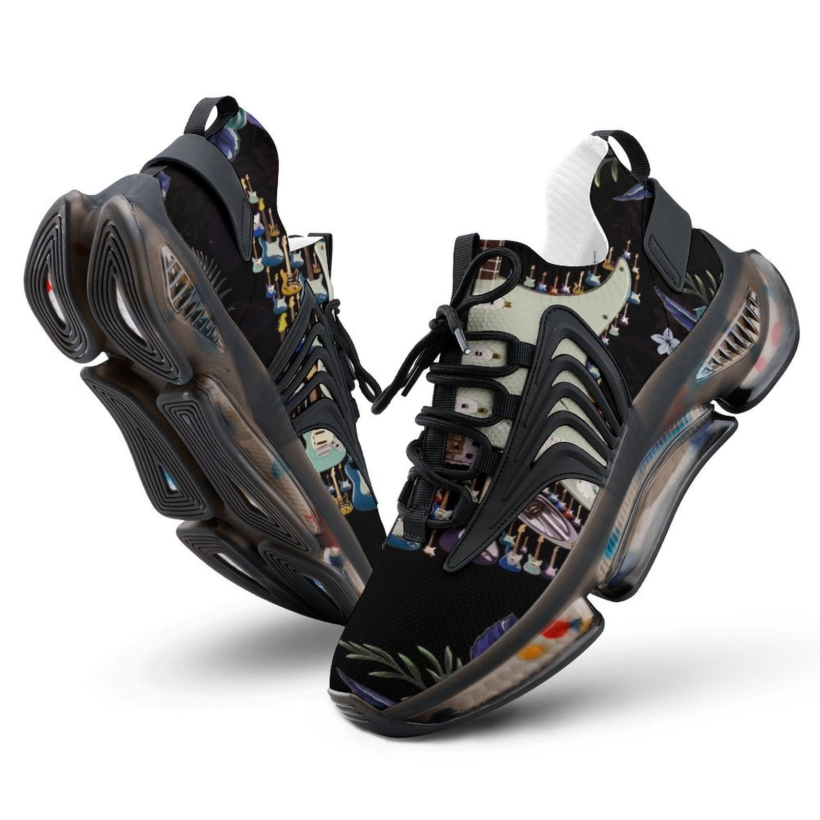 3D Electric Guitar Walking Shoes for Men Woman Lightweight Tennis ...