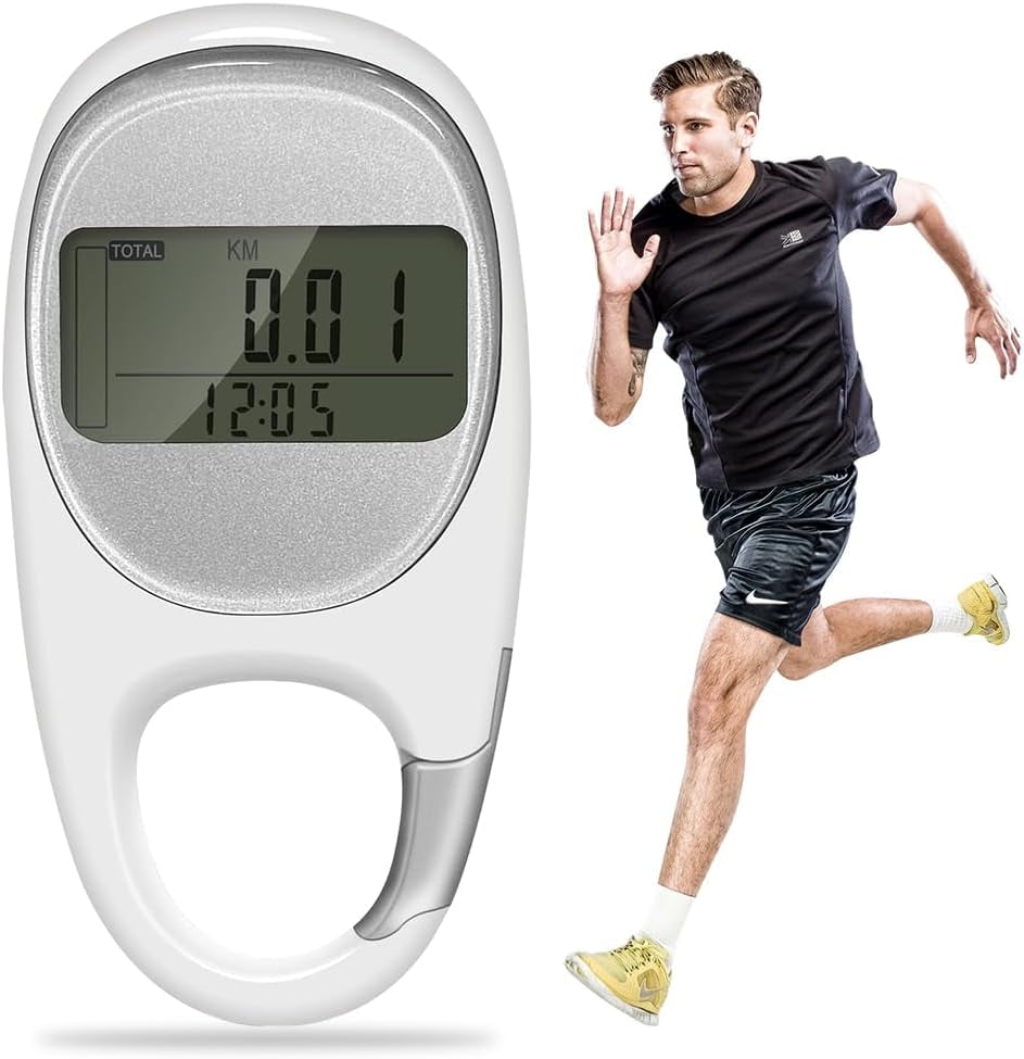 3D Electronic Pedometer, Simple Step Counter without App without ... 3D Electronic Pedometer, Simple Step Counter without App without ...