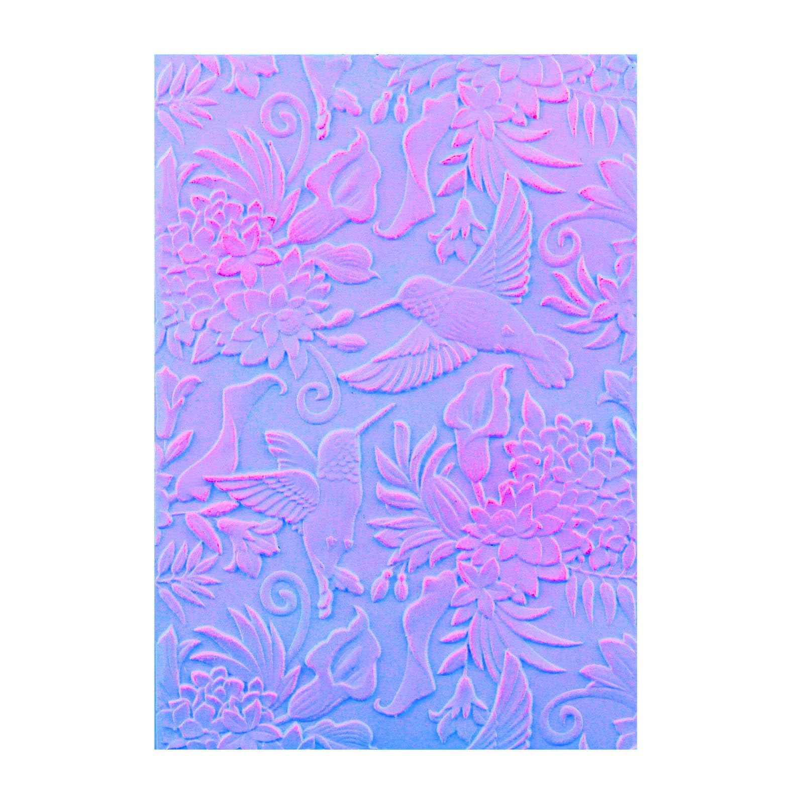 3D Embossing Folder for Card Making AIS1 Hummingbird and Embossing ...