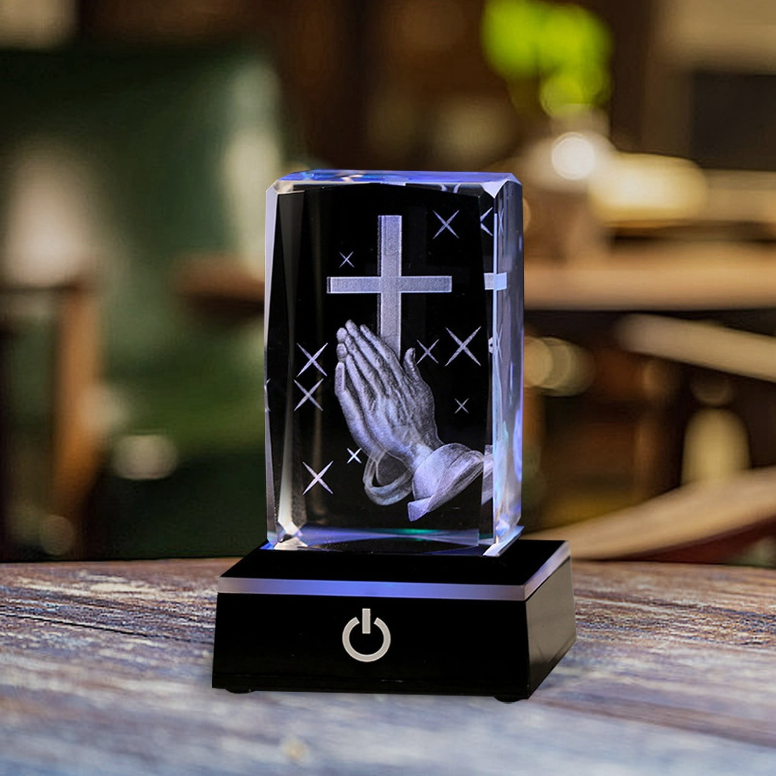 3D Engraved Night Light with Elegant for Home and Giving - Walmart.com