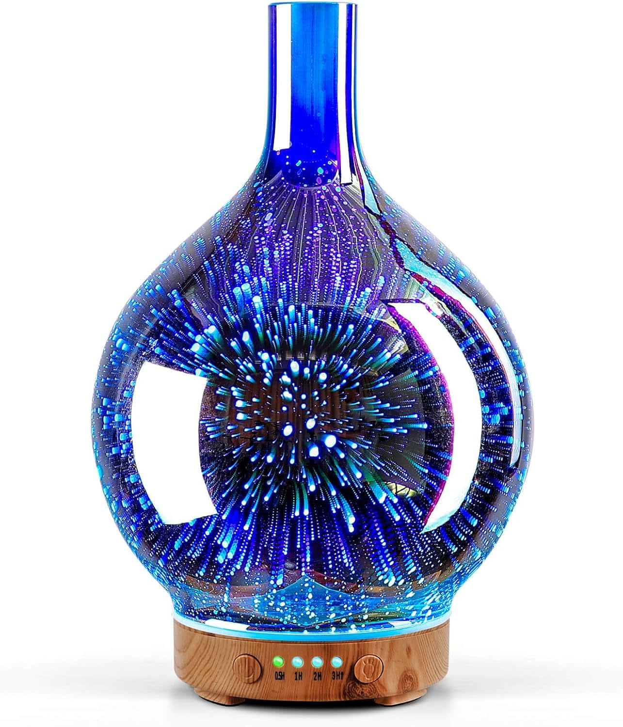 3D Essential Oil Diffuser Cool Mist Humidifier Ultrasonic Aromatherapy ...