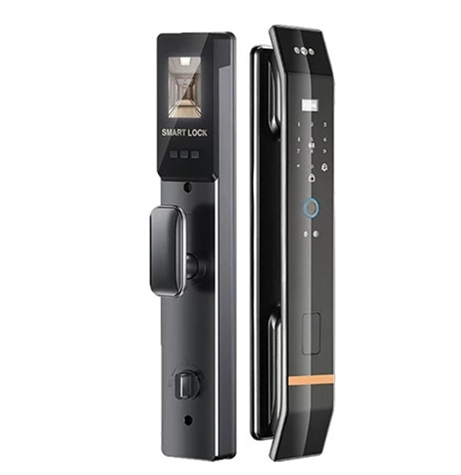 3D Face Smart Door Lock Biometric Recognition Fingerprint Password IC ...