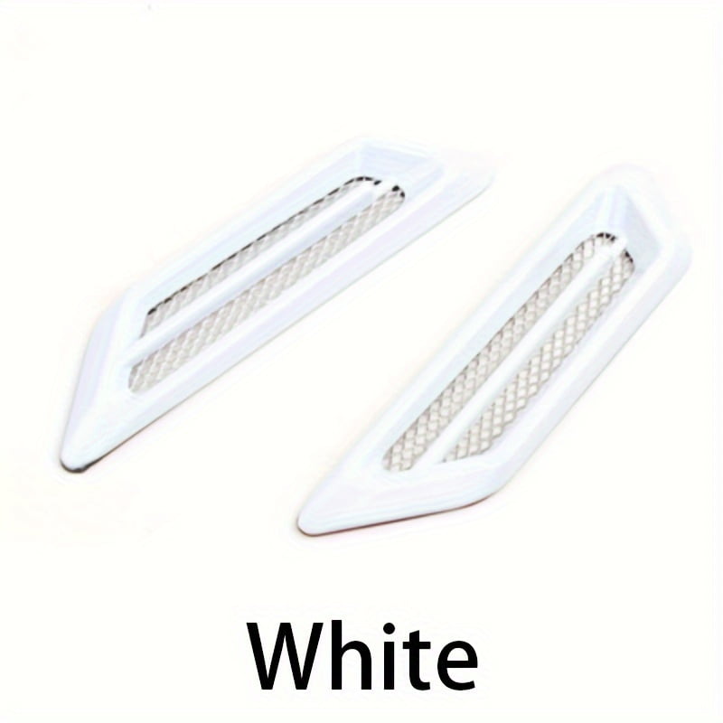 3D Fake Air Vent Gills Design Car Stickers DIY Creative Hood Bonnet ...