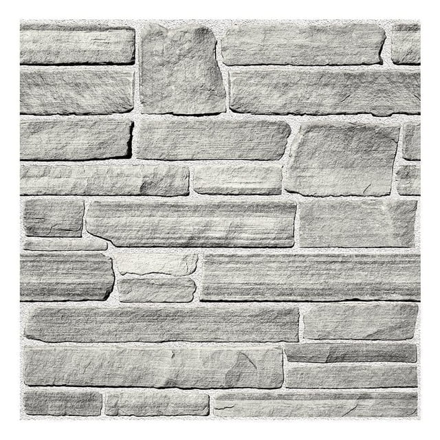 3D Faux Stone Peel and Stick, 3D Stone Wall Sticker, PVC Wall Panels ...