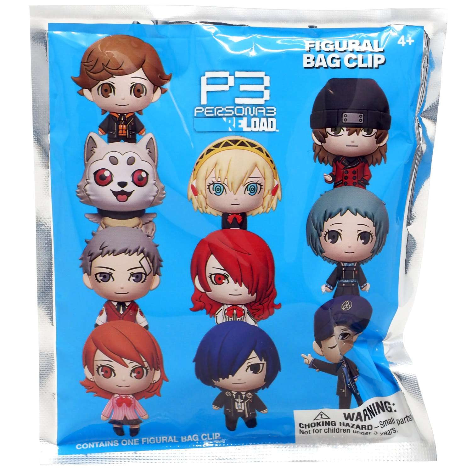3D Figural Bag Clip Persona 3 Reload Series 1 Mystery Pack (1 RANDOM ...