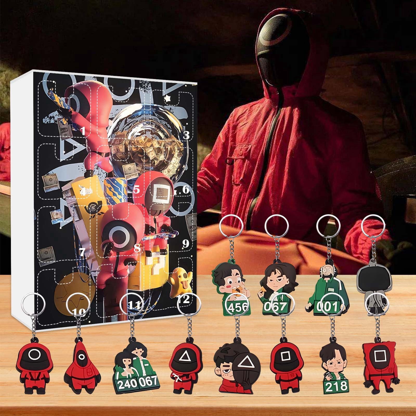 3D Figural Bag Clip Squid Game Mystery Box - Walmart.com