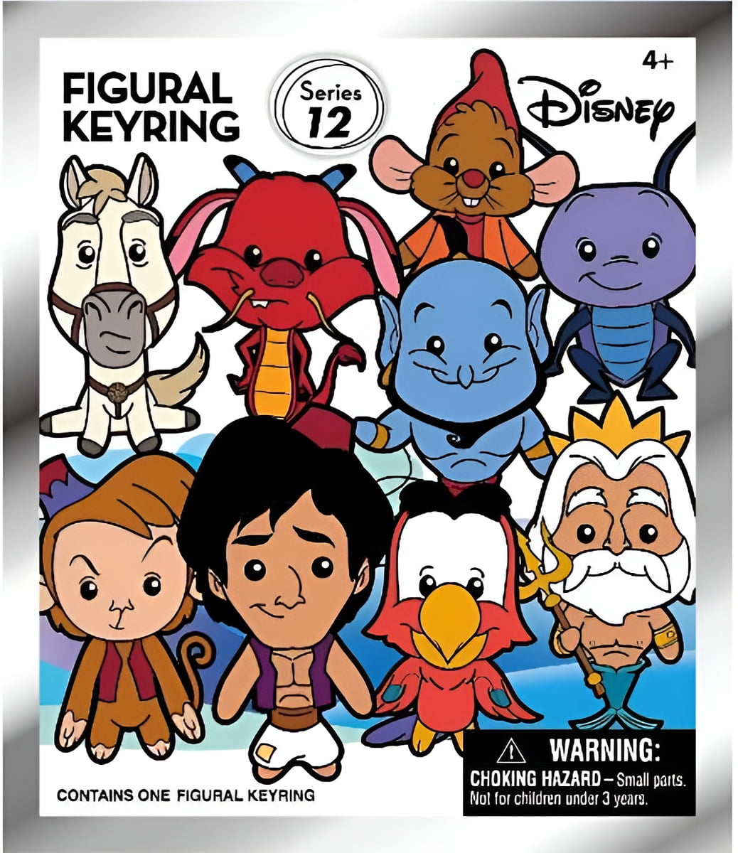 3D Figural Keyring Disney Series 12 Mystery Pack (1 RANDOM Figure ...