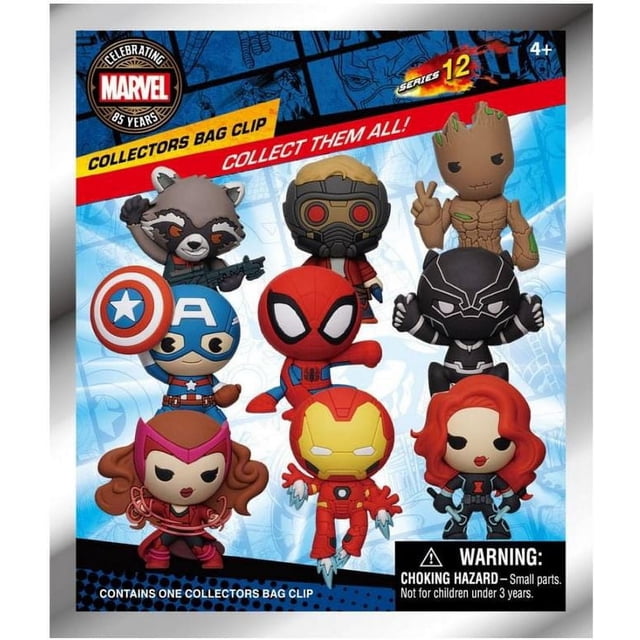 3D Figural Keyring Marvel Comics 85th Anniversary Series 12 Mystery ...