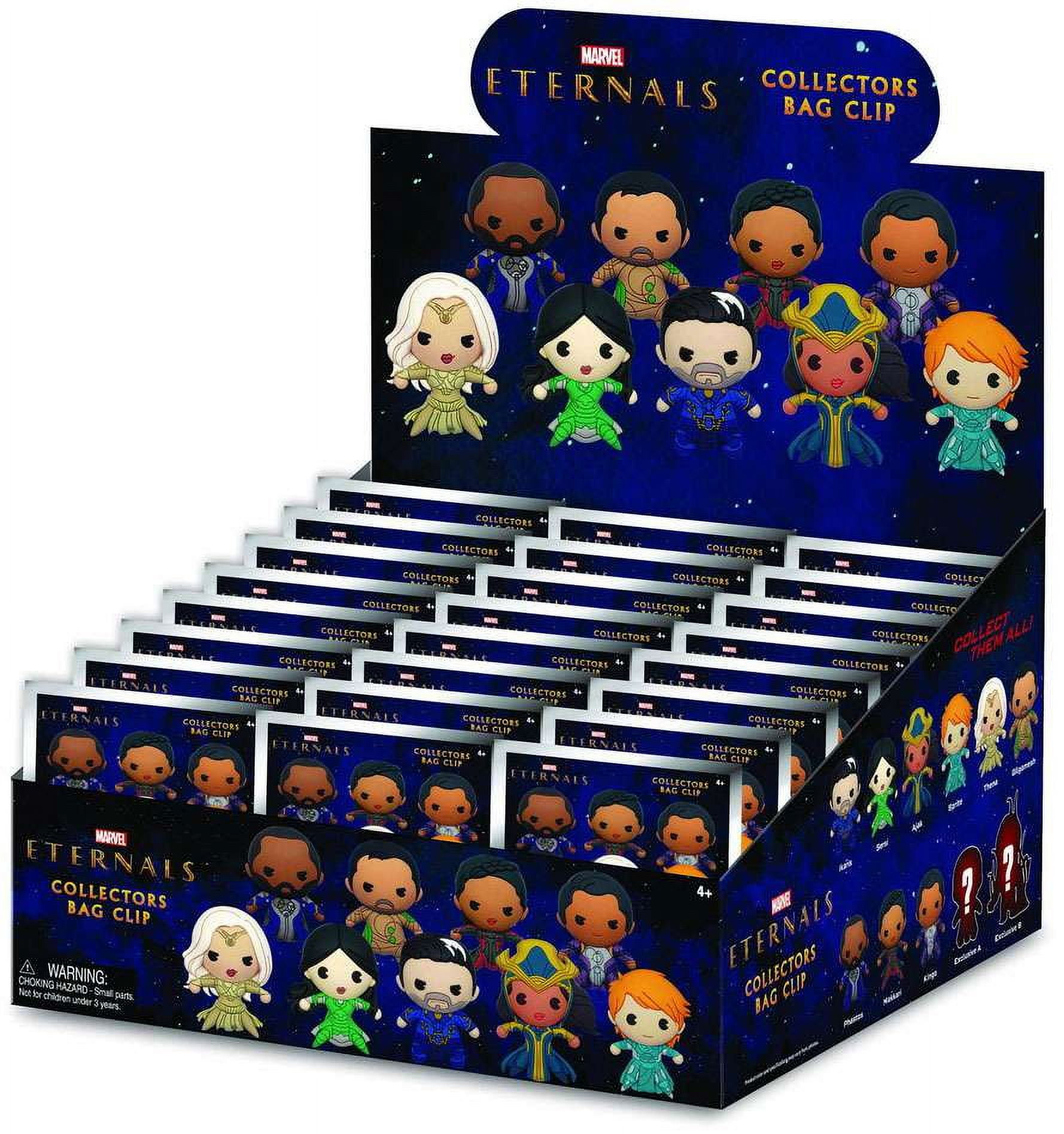 3D Figural Keyring Marvel Eternals Series 1 Mystery Box (24 Packs ...
