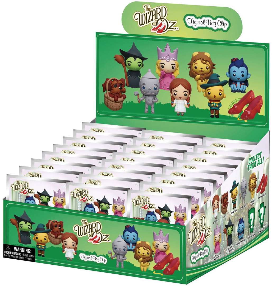 3D Figural Keyring The Wizard of Oz Mystery Box (24 Packs) - Walmart.com