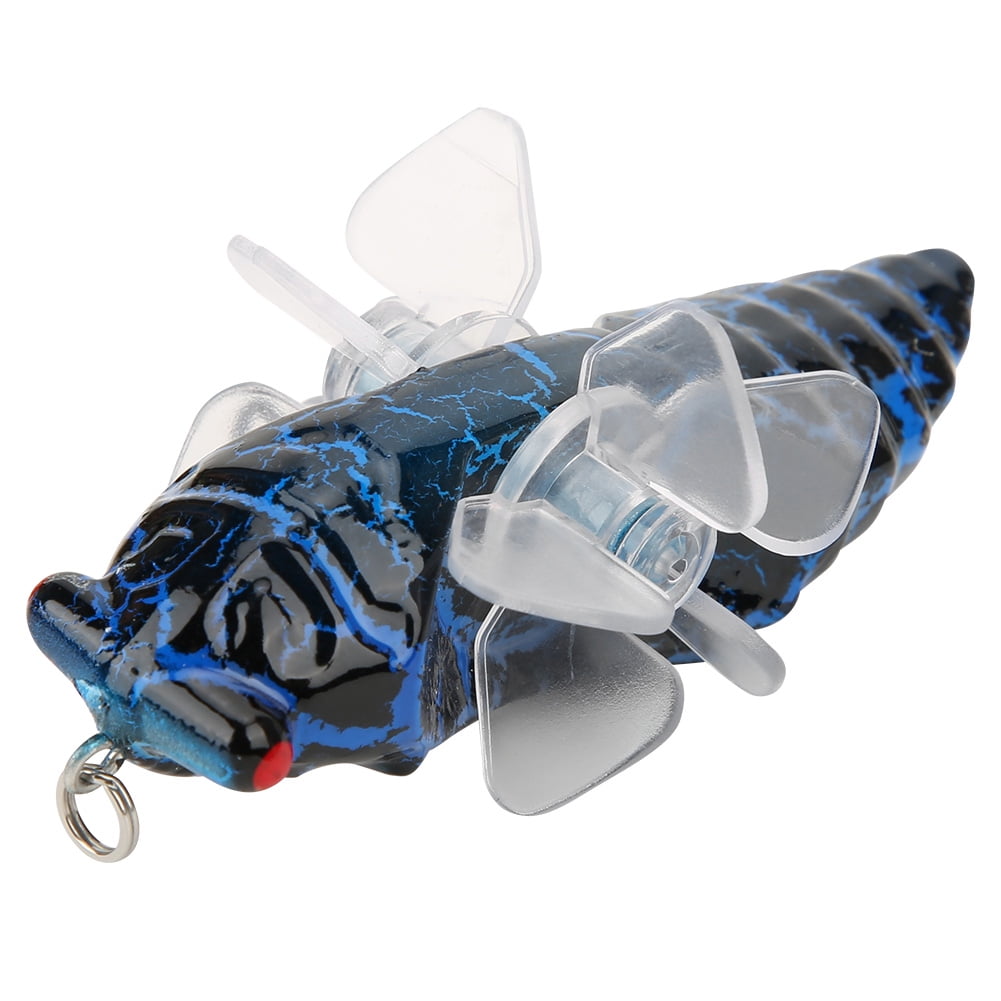 3D Fish Eye Realistic Cicada Hard Bait - Rotating Fishing Lure ...