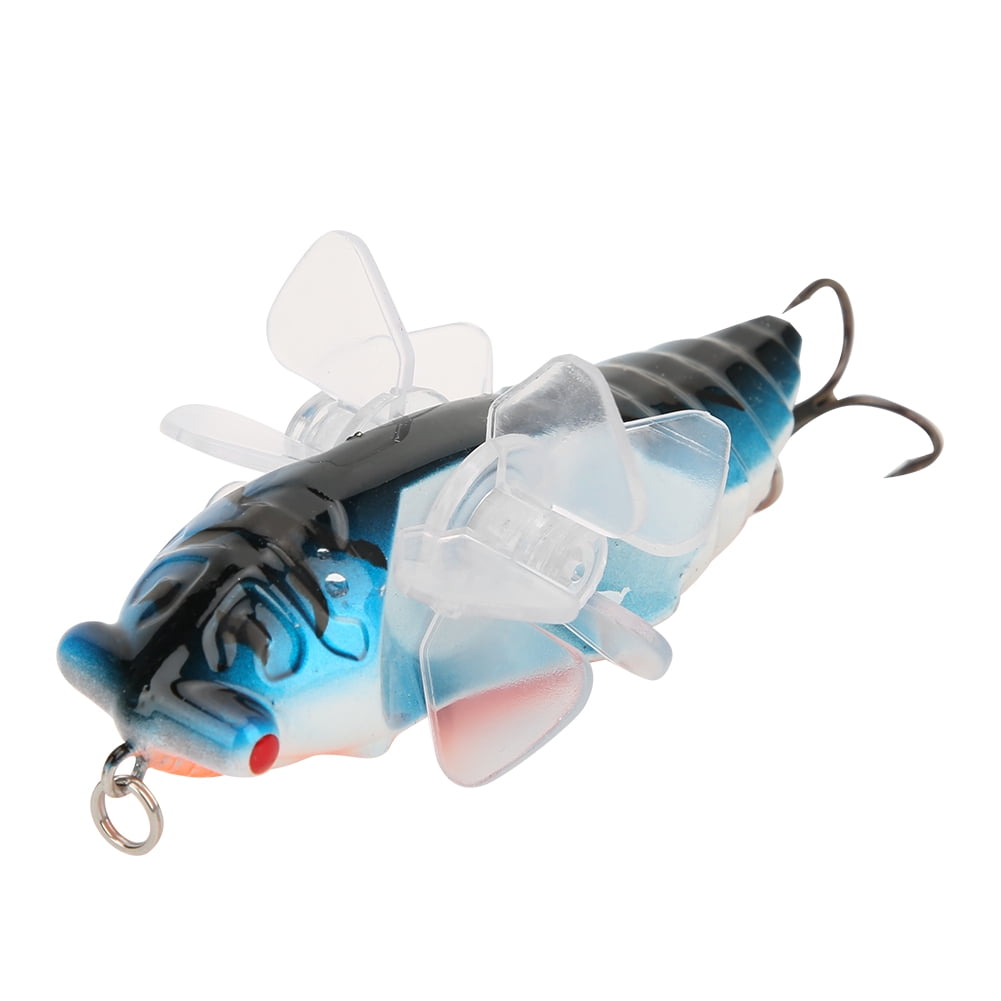 3D Fish Eye Realistic Cicada Hard Bait - Rotating Fishing Lure ...