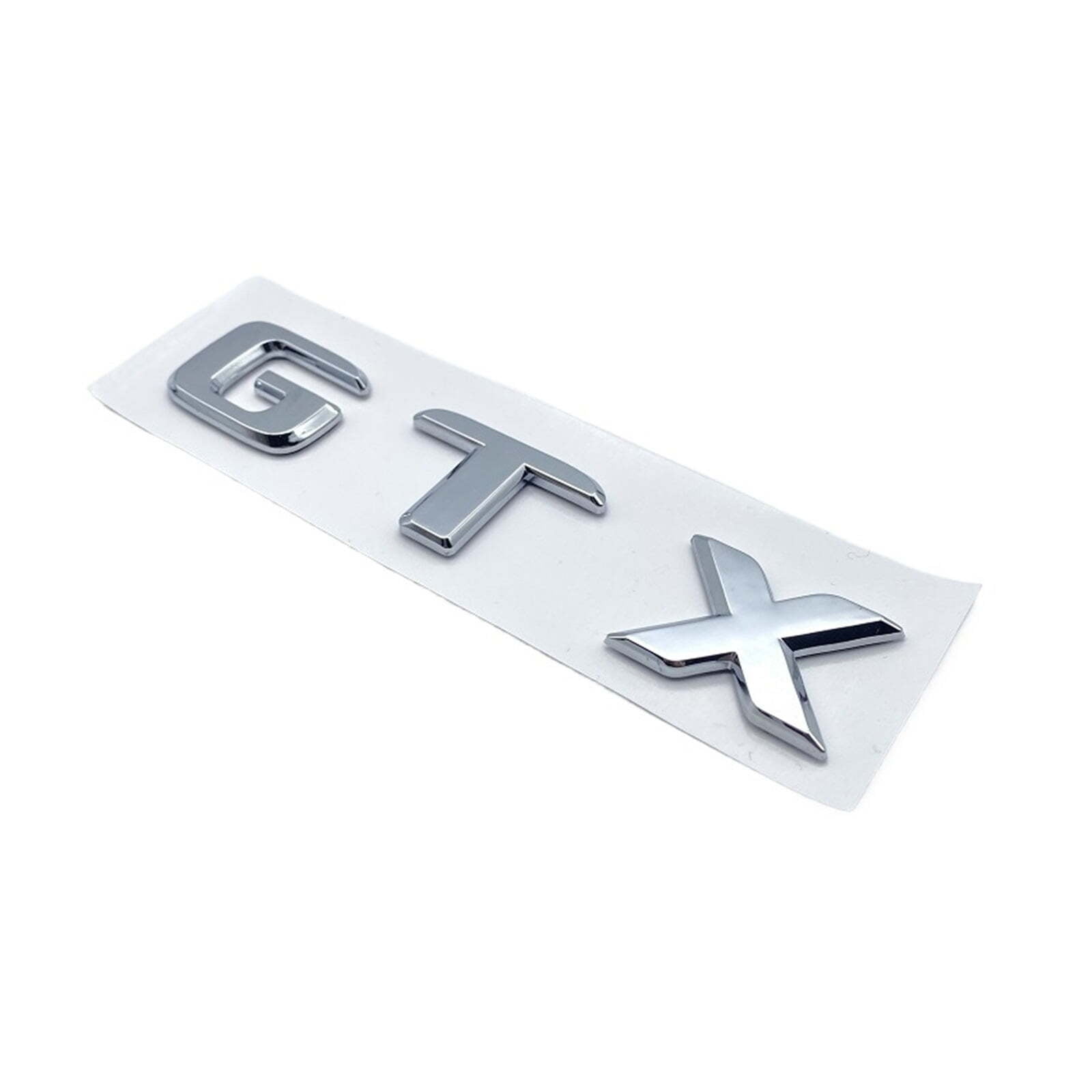 3D Flat Letters ABS Emblem GTX GTC ID4 ID6 Car Tailgate Trunk Lid ...
