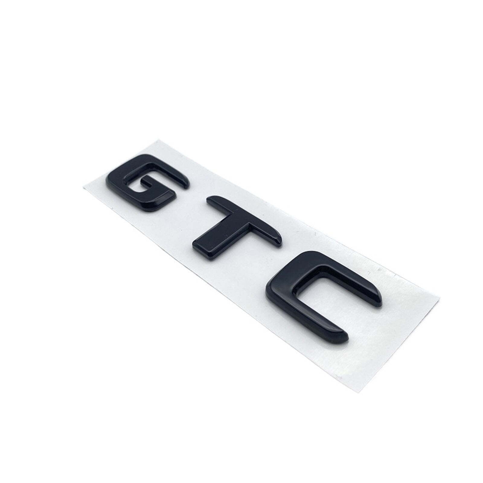3D Flat Letters ABS Emblem GTX GTC ID4 ID6 Car Tailgate Trunk Lid ...