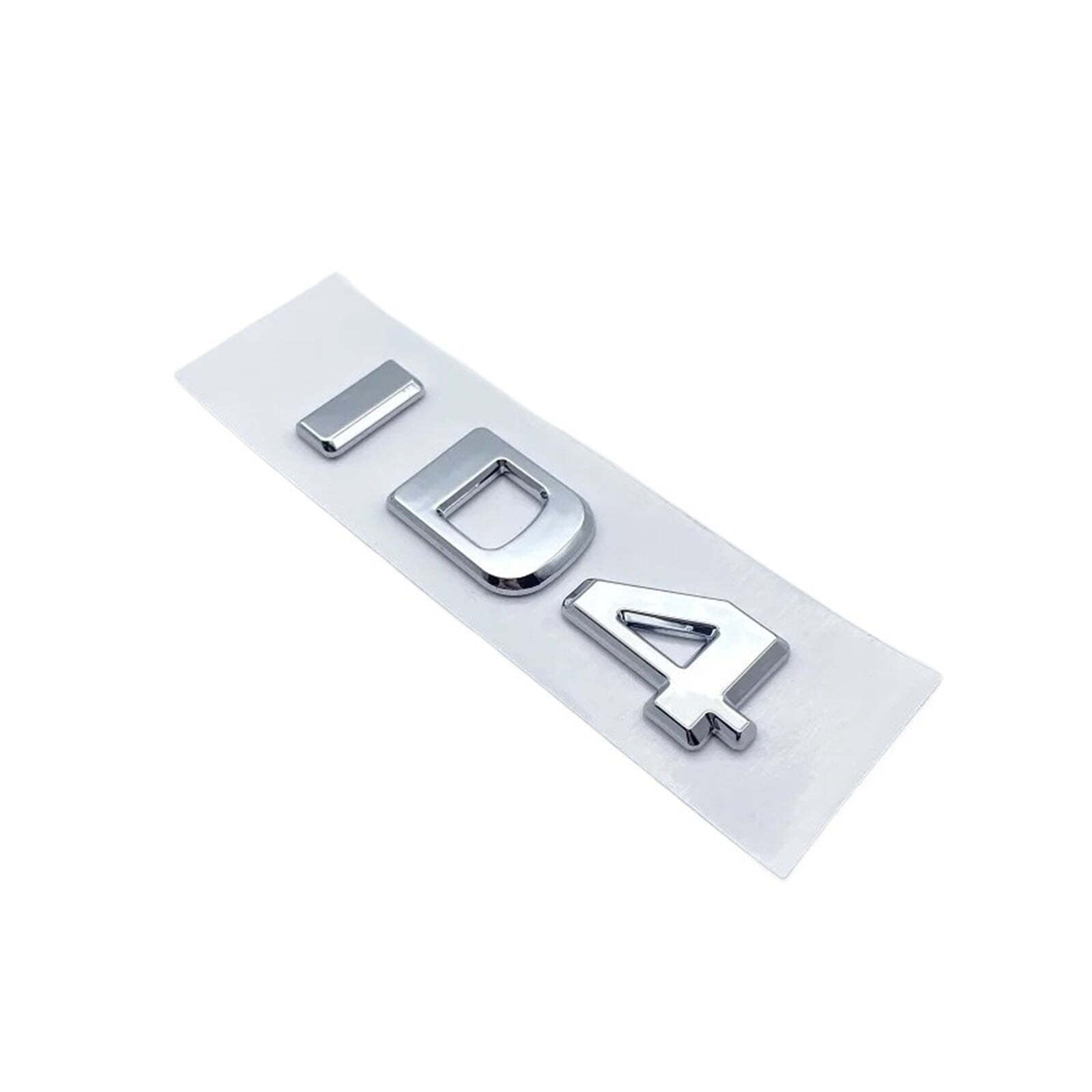 3D Flat Letters ABS Emblem GTX GTC ID4 ID6 Car Tailgate Trunk Lid ...
