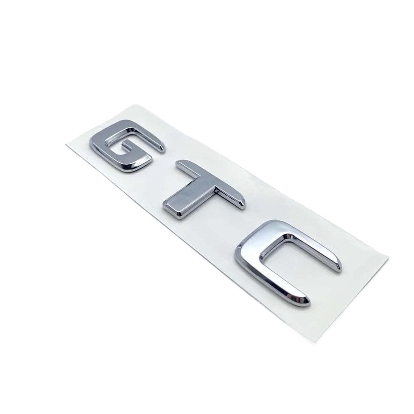 3D Flat Letters ABS Emblem GTX GTC ID4 ID6 Car Tailgate Trunk Lid ...
