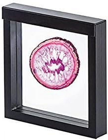 3D Floating Frame, Box, Display Case, Box 4”x 4” x 1" - Walmart.com