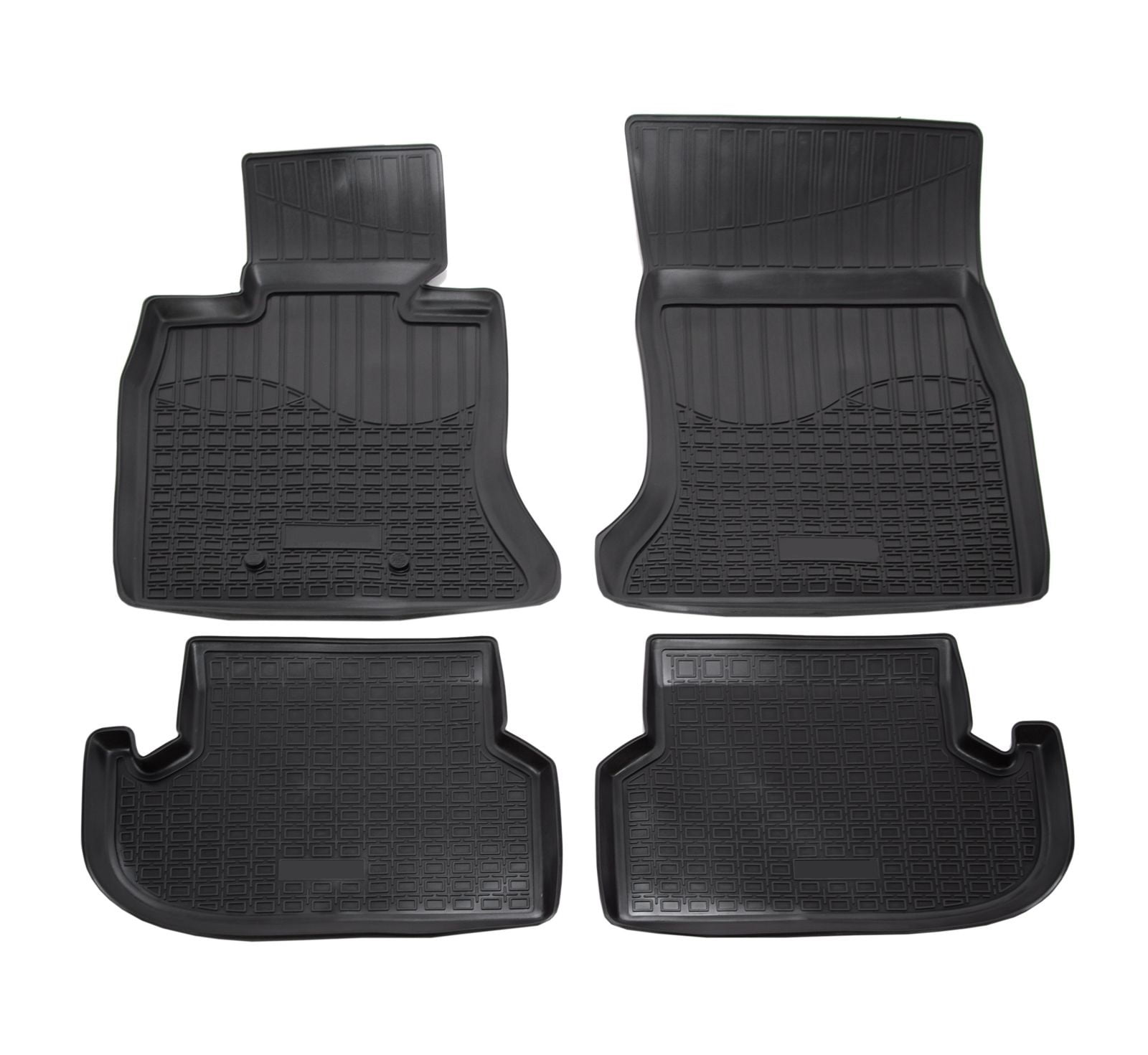 3D Floor Mats for 2011-2016 BMW 5-Series F10/F11 Heavy Duty, Custom Fit ...