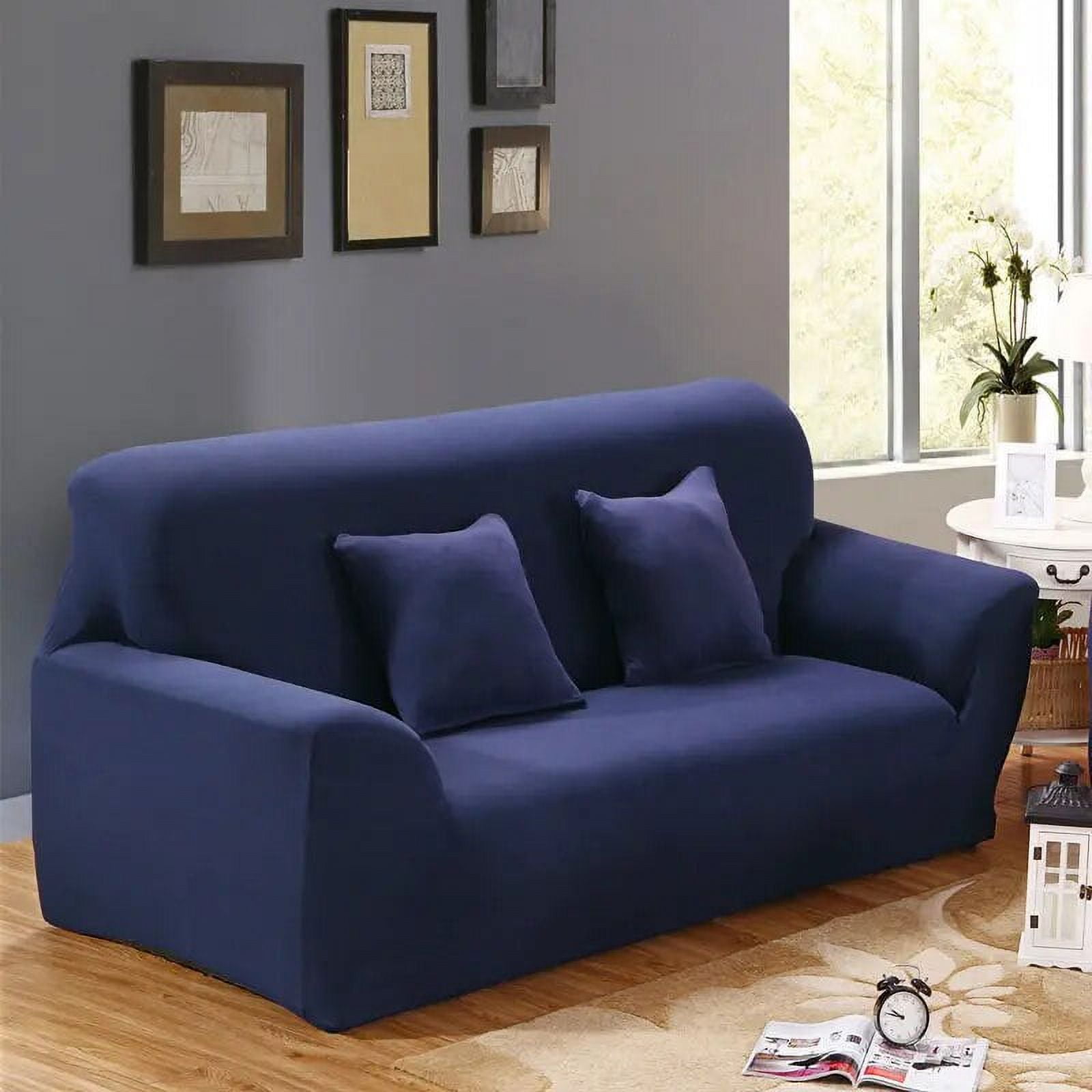 3D Floral Print Sofa Covers for Living Room 3D Cat Donut Elastic ...