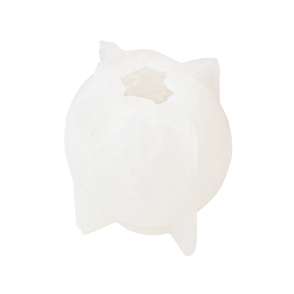 3D Flower Candle Silicone Mold Flower Ball Casting Resin-Moulds for DIY ...
