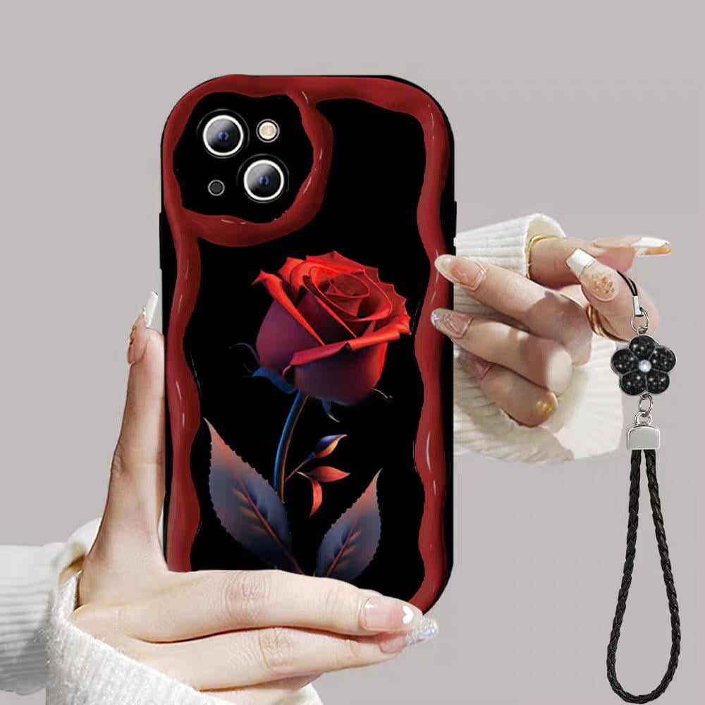 3D Flower Chain Case for Samsung Galaxy S24 S23 Ultra S21 Plus S20 FE A54 A34 A52 A53 A33 A35 ...