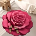 3D Flower Entryway Mat Non Slip Water Absorbent Easy Clean Door Mat ...
